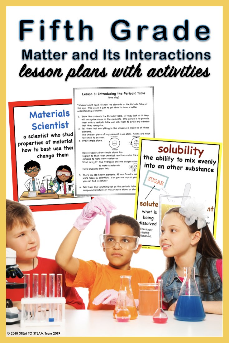 Science Materials for Our Fifth Grade Units - Science and STEAM Team